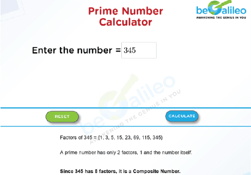 Prime Number Calculator | Prime Number Checker